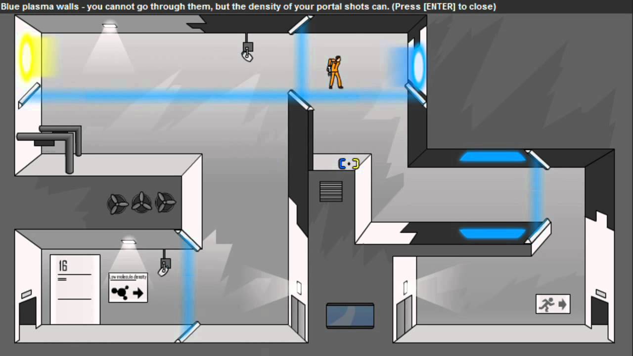 Let's Play on Newgrounds: Portal: The Flash Version - YouTube