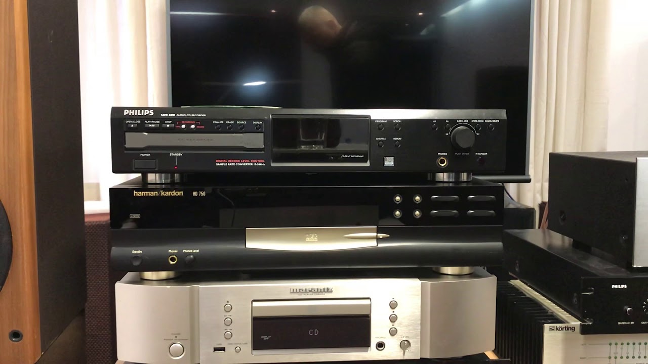 Philips CDR 600 - YouTube