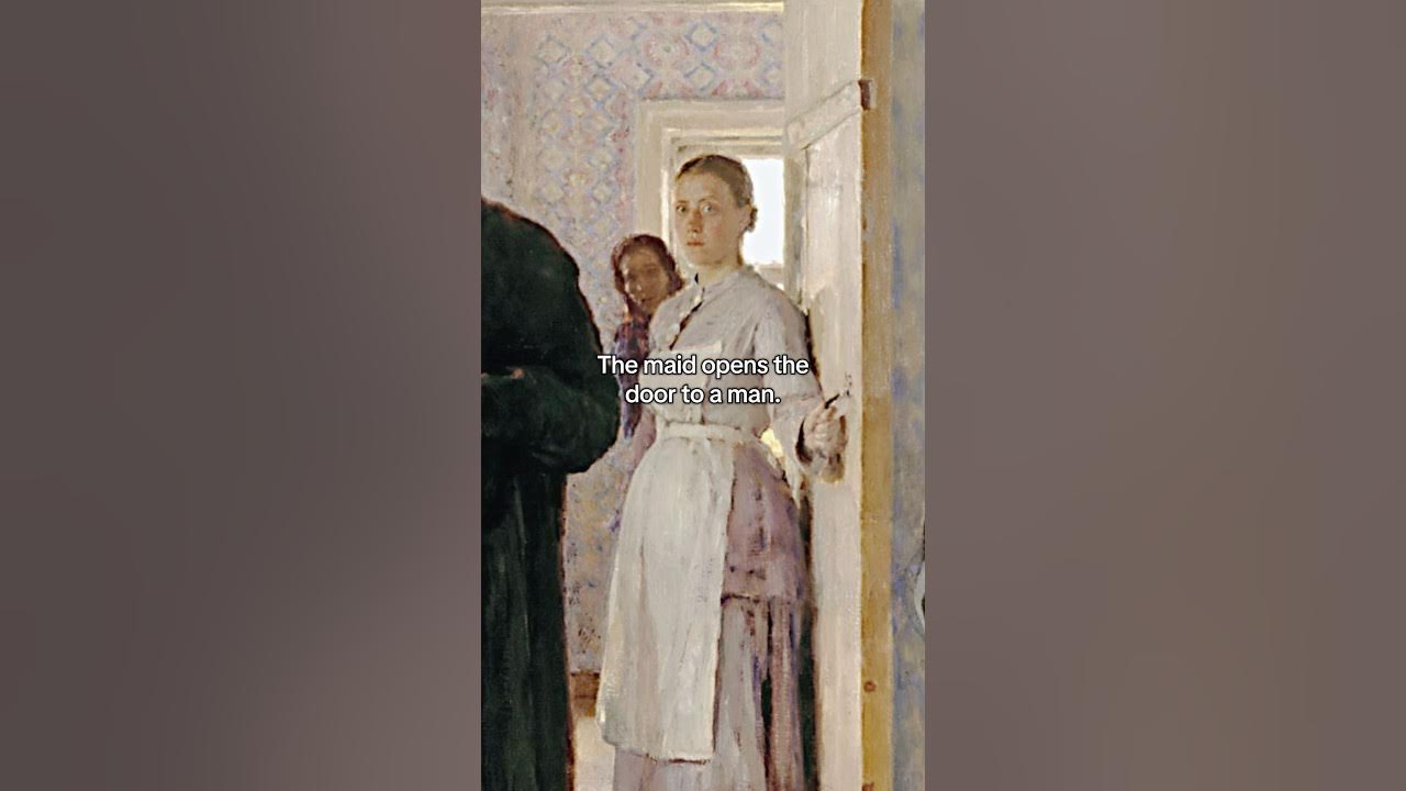 They did not expect him by Ilya Repin #history #art #painting - YouTube