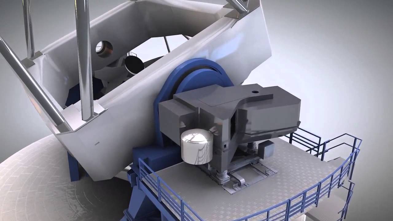 Cutaway animation of the SPHERE instrument on the VLT #ESA - YouTube