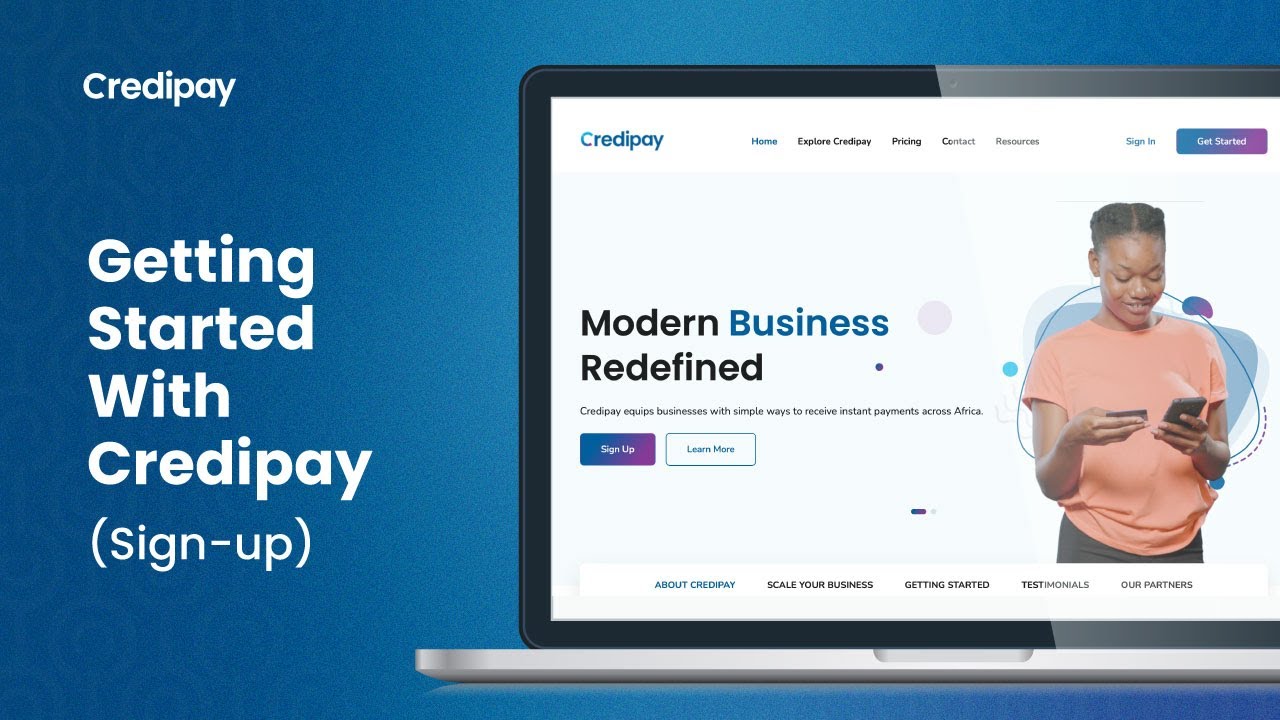 01 Credipay Sign Up - YouTube