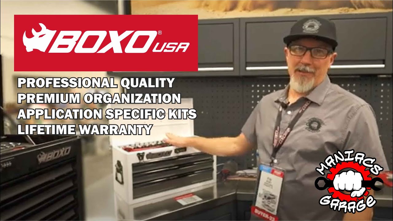 BOXO USA Moto Tool Box - YouTube