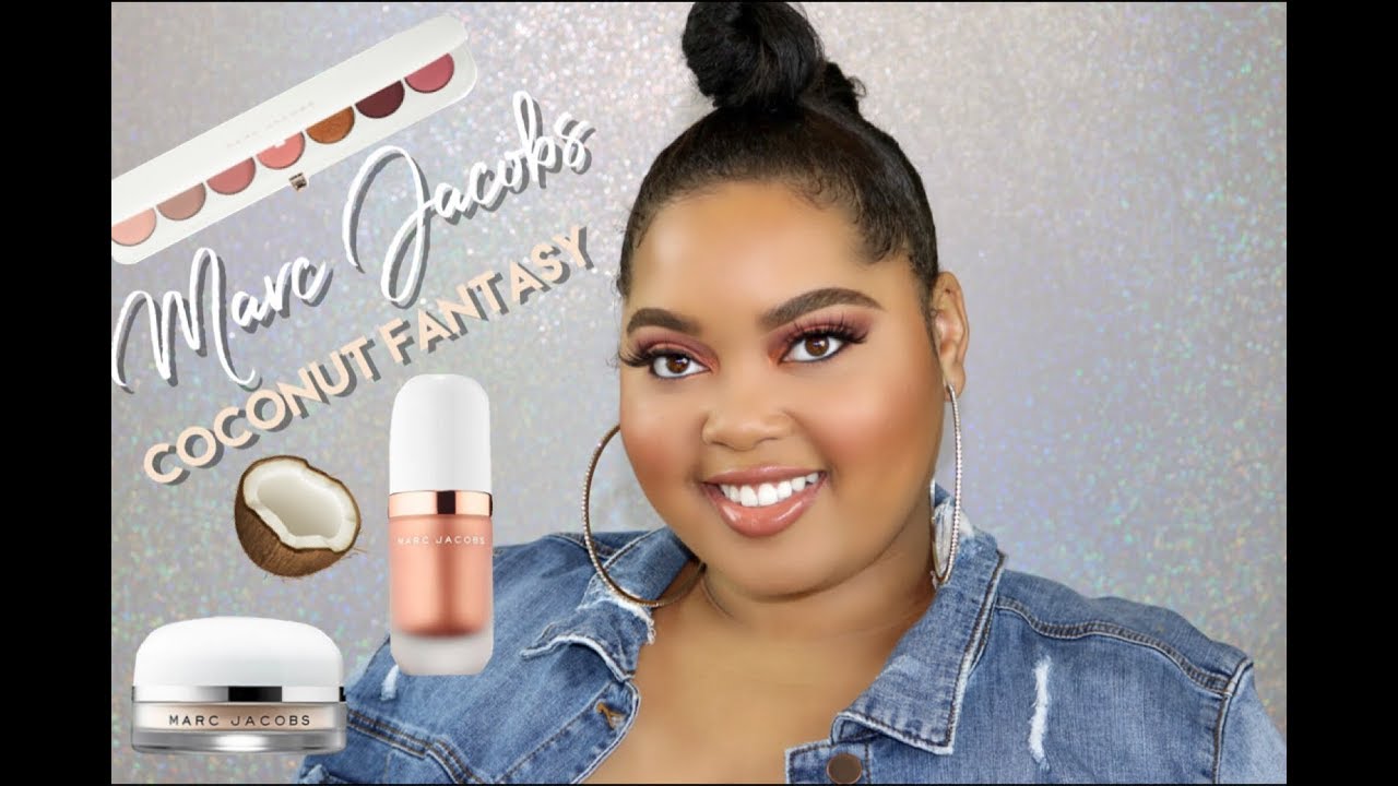 Marc Jacobs Coconut Fantasy Collection Review + Tutorial - YouTube