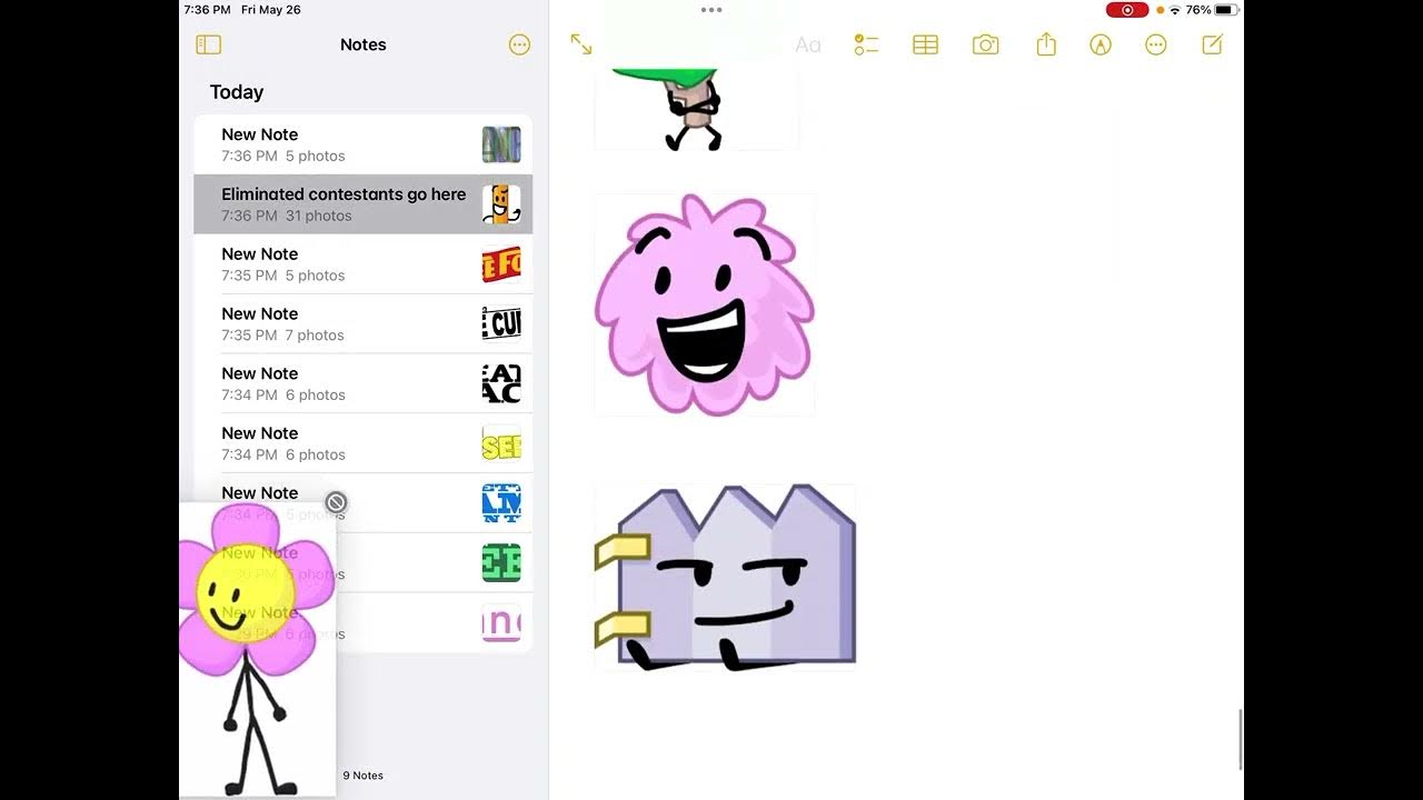 Bfb my way part 2 - YouTube