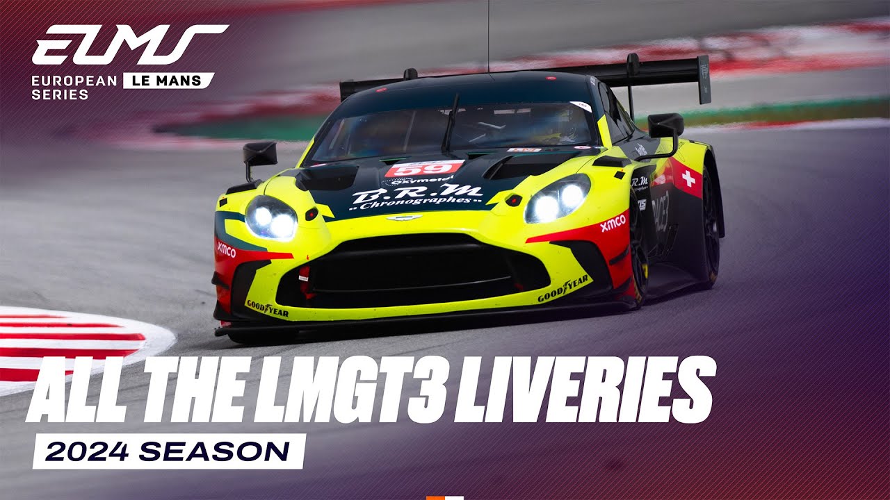 All The LMGT3 liveries 🤩 I 4 Hours of Barcelona 2024 I ELMS - YouTube