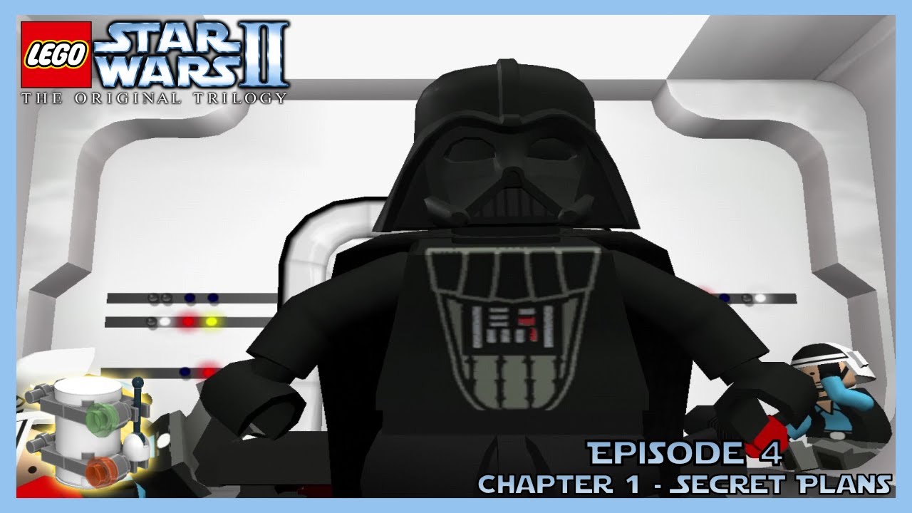 Lego Star Wars II The Original Trilogy - Secret Plans - Minikit & Red ...