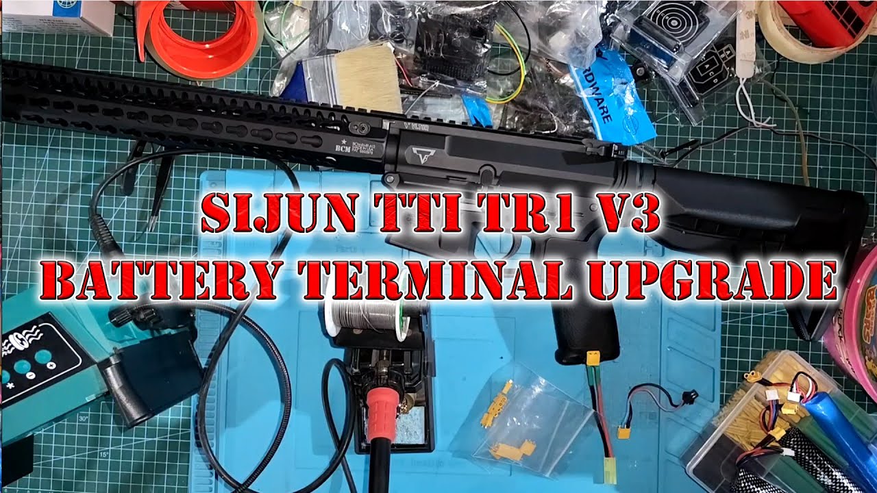 Sijun TTI TR1 v3 Battery Terminal Upgrade - YouTube