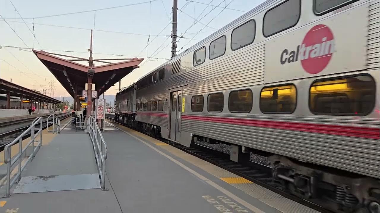 Caltrain JPBX #904 EMD F40PH-2CAT leading Limited #516 at San Jose Diridon Station #caltrain ...