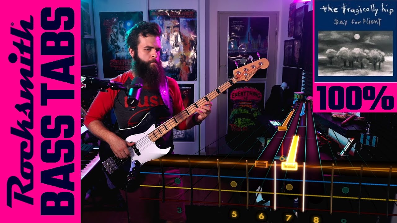 The Tragically Hip－Scared｜Bass Tabs [E Standard][Rocksmith] - YouTube