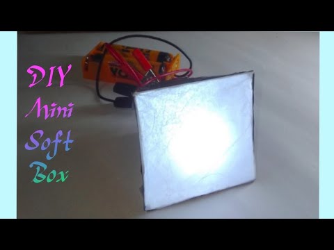 DIY Mini Soft Box|||||Simple Artist. - YouTube