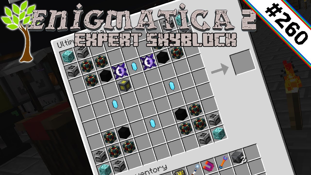 Fortschritte im Extreme Crafting Table 🌳 Enigmatica 2 Expert Skyblock ...