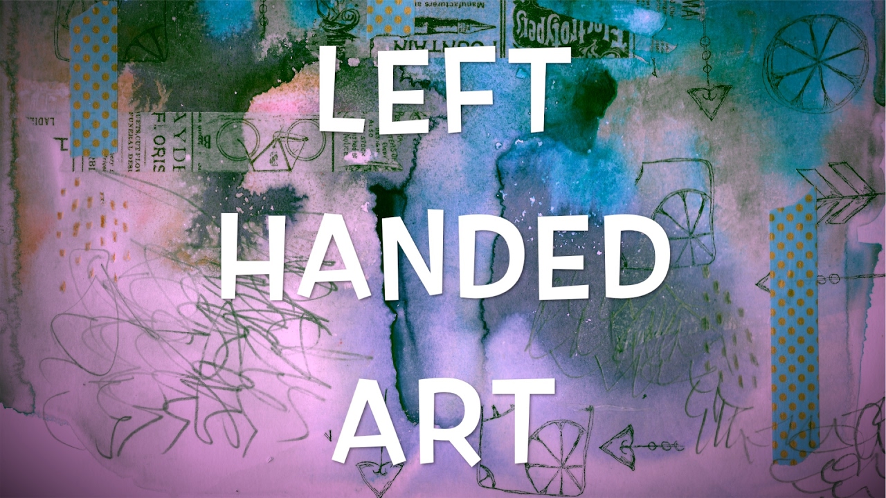 Left Handed Art - YouTube