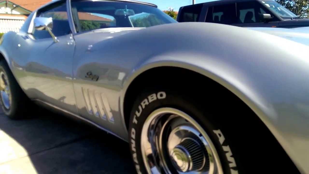 1969 corvette cortez silver - YouTube