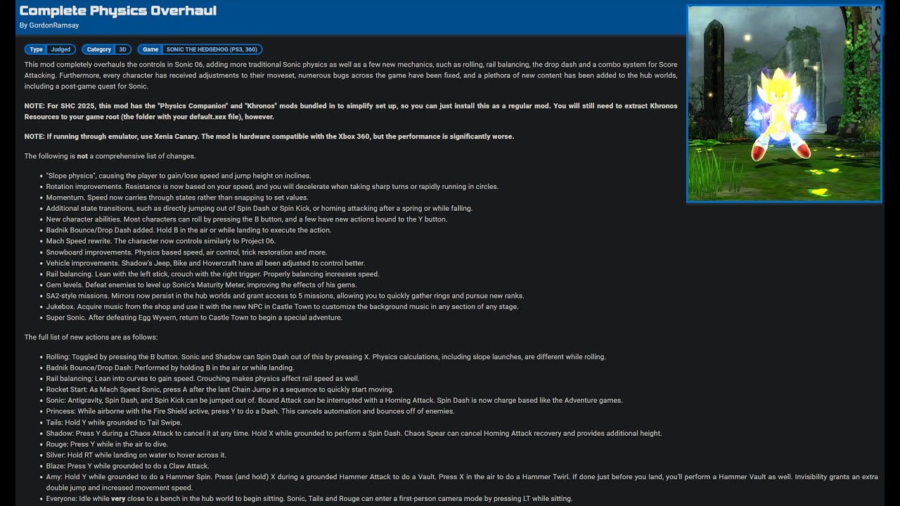 Complete Physics Overhaul by GordonRamsay - SHC 2025 - YouTube