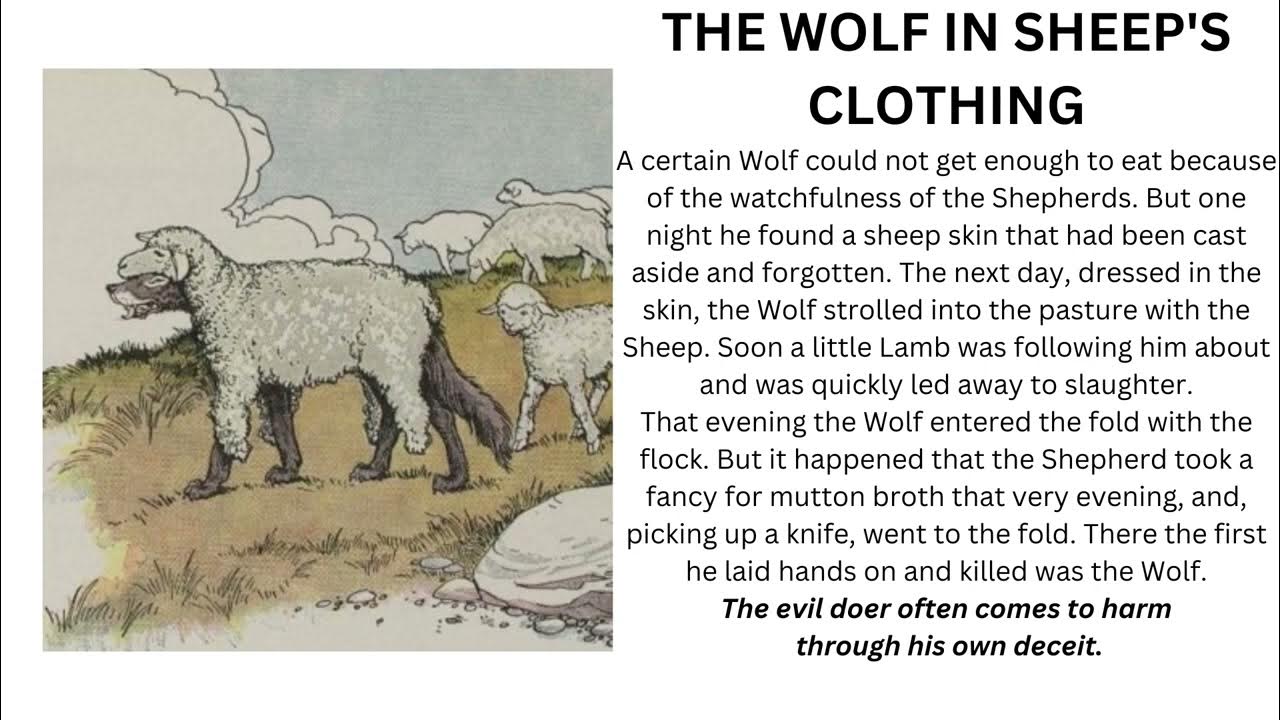 The Wolf in Sheep's Clothing - Aesop's Fable - YouTube Music