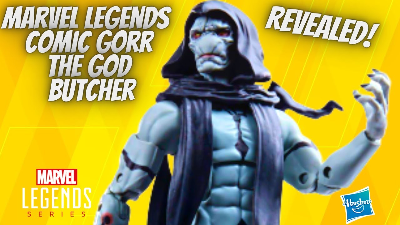 Marvel Legends Comic Gorr The God Butcher Figure Revealed!! - YouTube