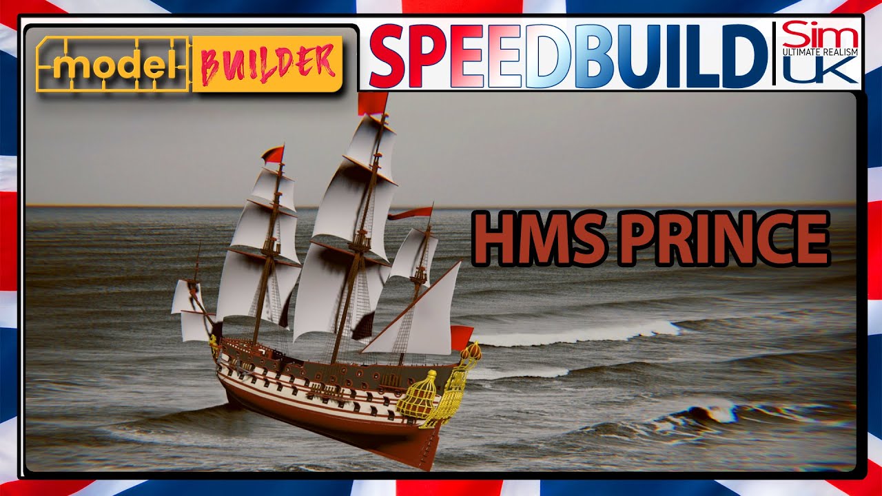 The HARDEST Model in Model Builder HMS Prince 172 Piece (SpeedBuild ...