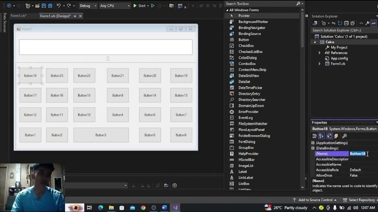 GUI Calculator using Vb.Net - YouTube