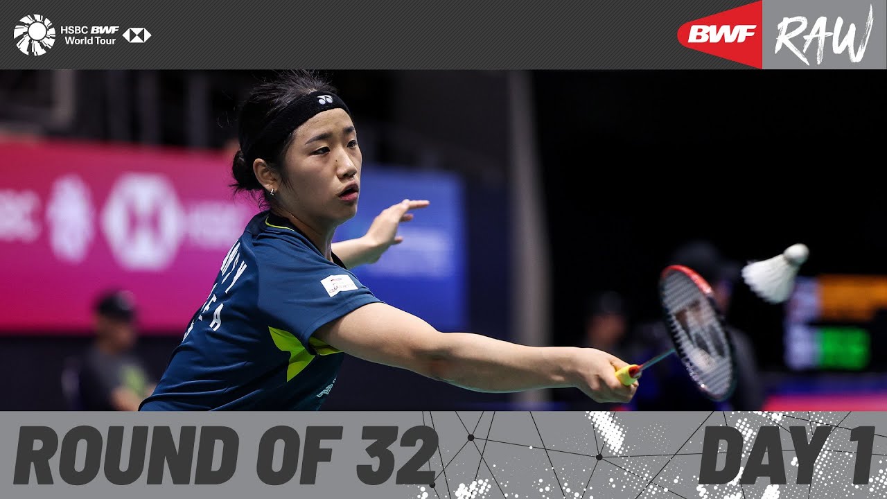 KFF Singapore Badminton Open 2024 | Day 1 | Court 1 | Round of 32 - YouTube