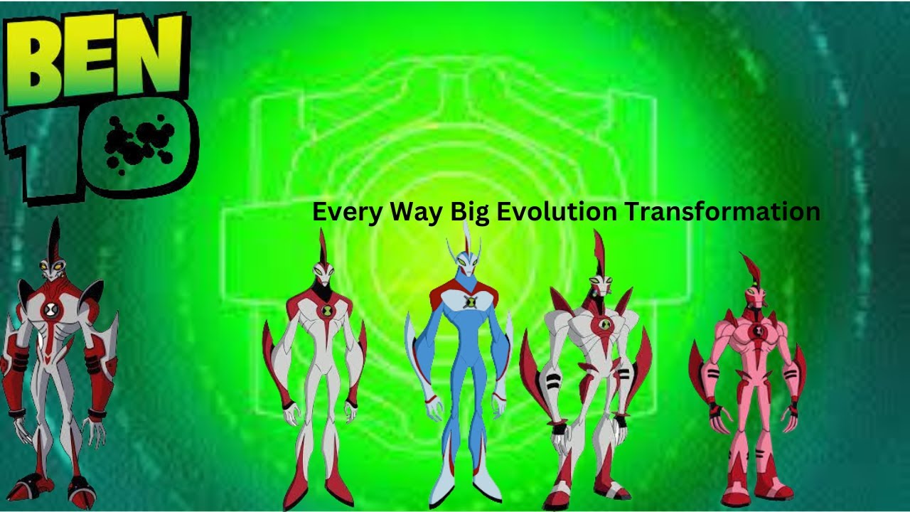 Every Way Big Evolution Transformation - YouTube