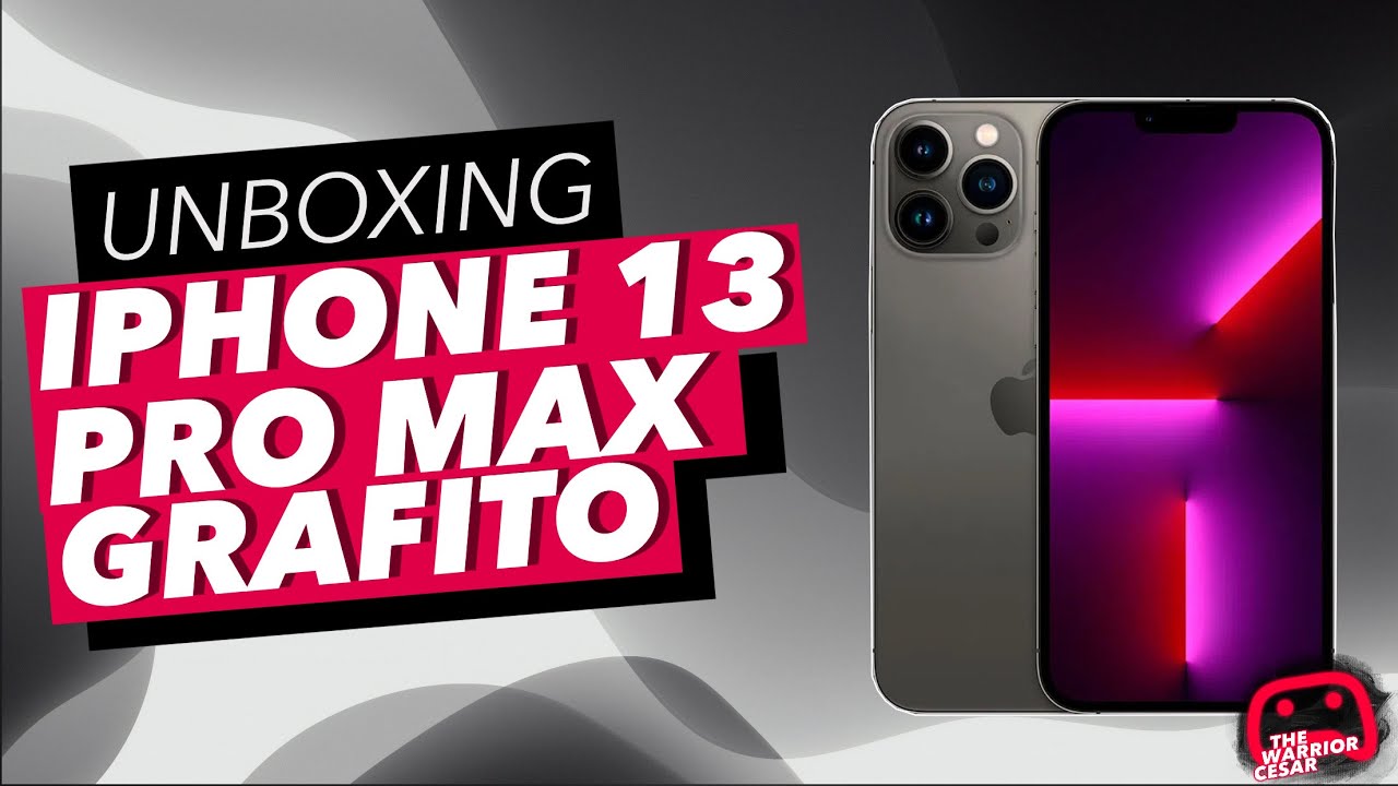 Unboxing iPhone 13 Pro Max Color Grafito 256GB en Español (MX) - YouTube