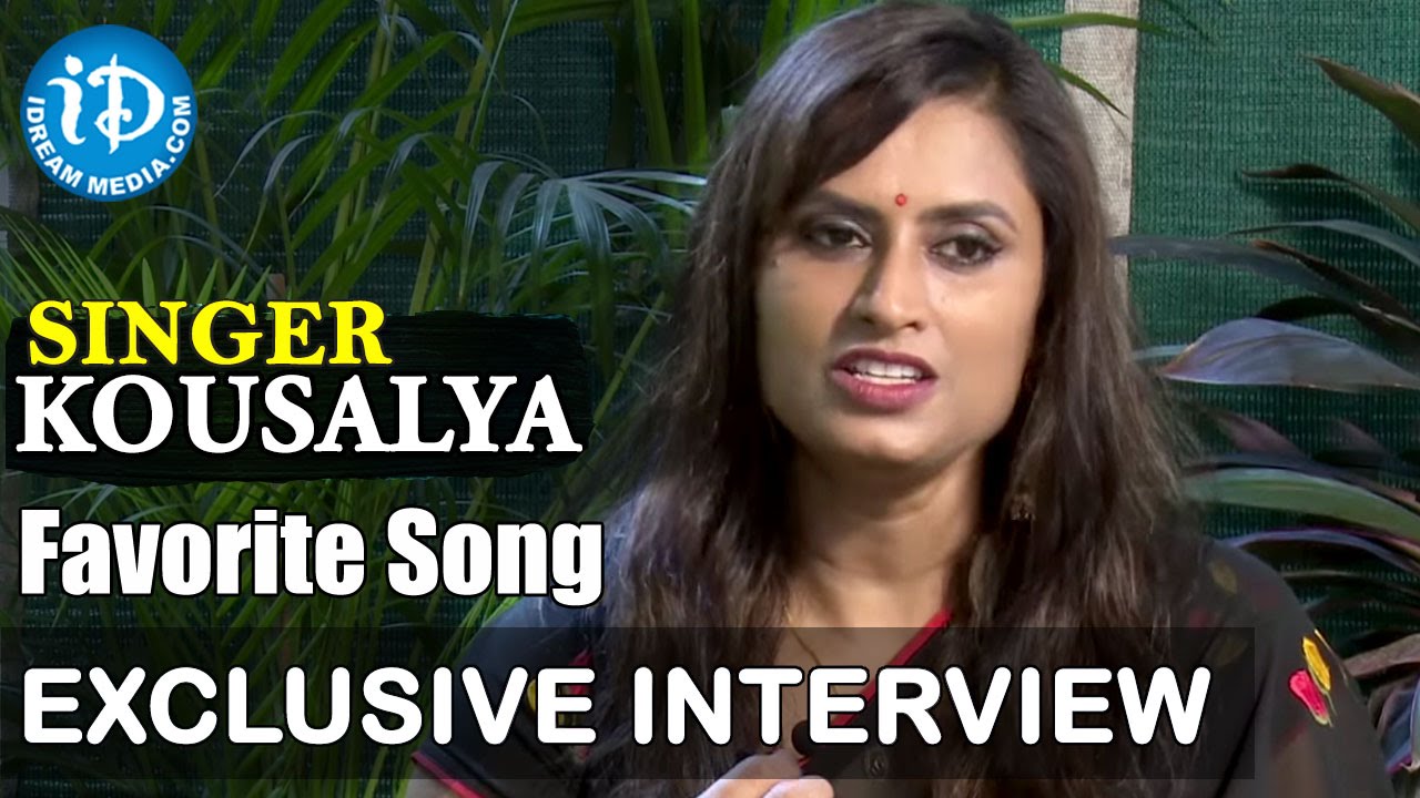 Singer Kousalya sings her Favorite Song - Exclusive Personal Interview ...