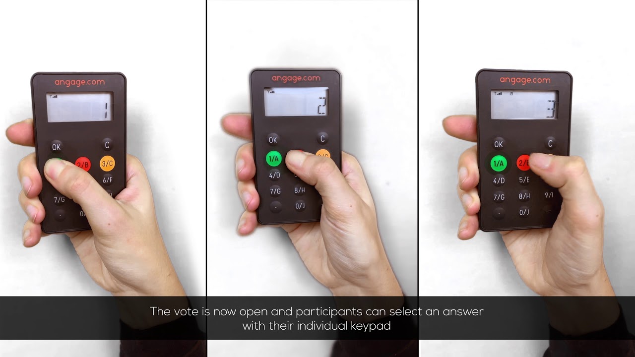 Angage Voting Clickers - YouTube