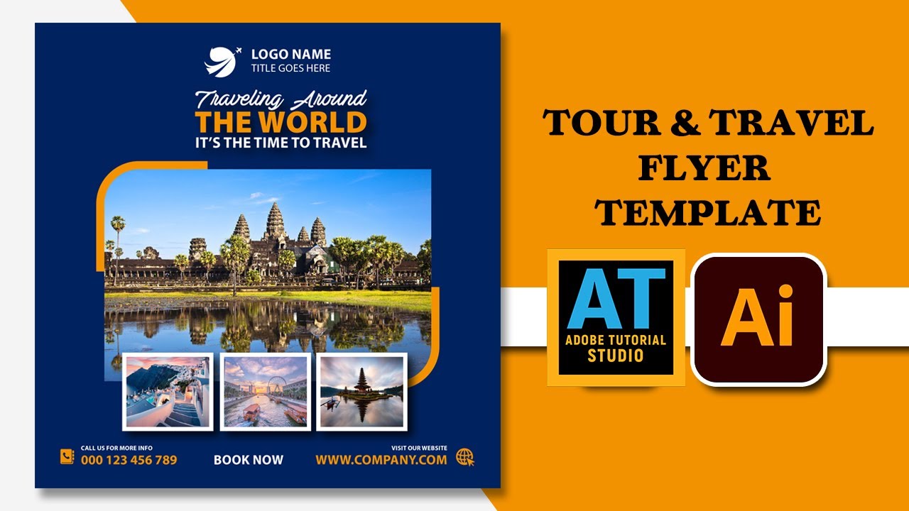 Powerful Guidelines For Creating Tour And Travel Square Flyer In ...