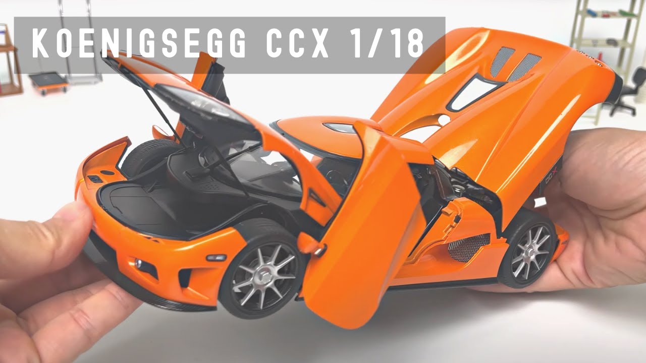 Unboxing Koenigsegg CCX / AUTOart Model Cars 1:18 Scale - YouTube