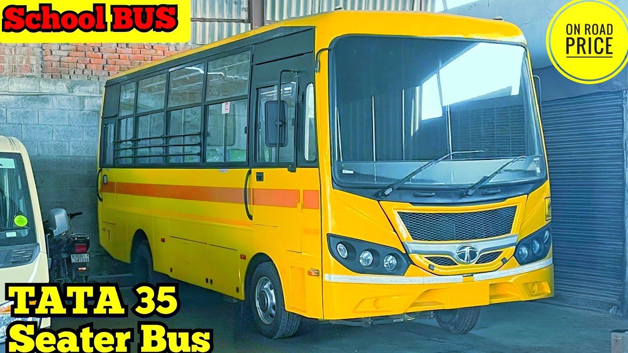 💥 2025 New Tata City Ride School Bus 35 Seater 💥 ACGL Body BS6 OBD.2 ...