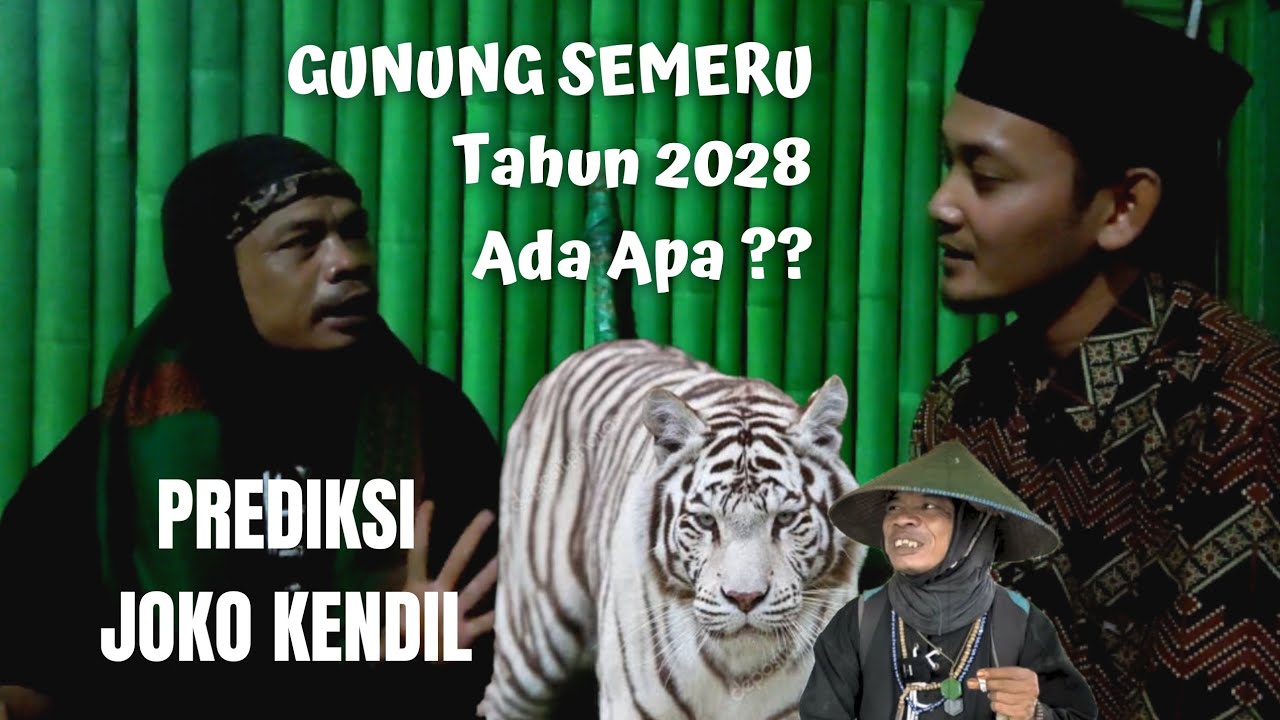 Ada apa dengan GUNUNG SEMERU ? Prediksi Joko Kendil - YouTube
