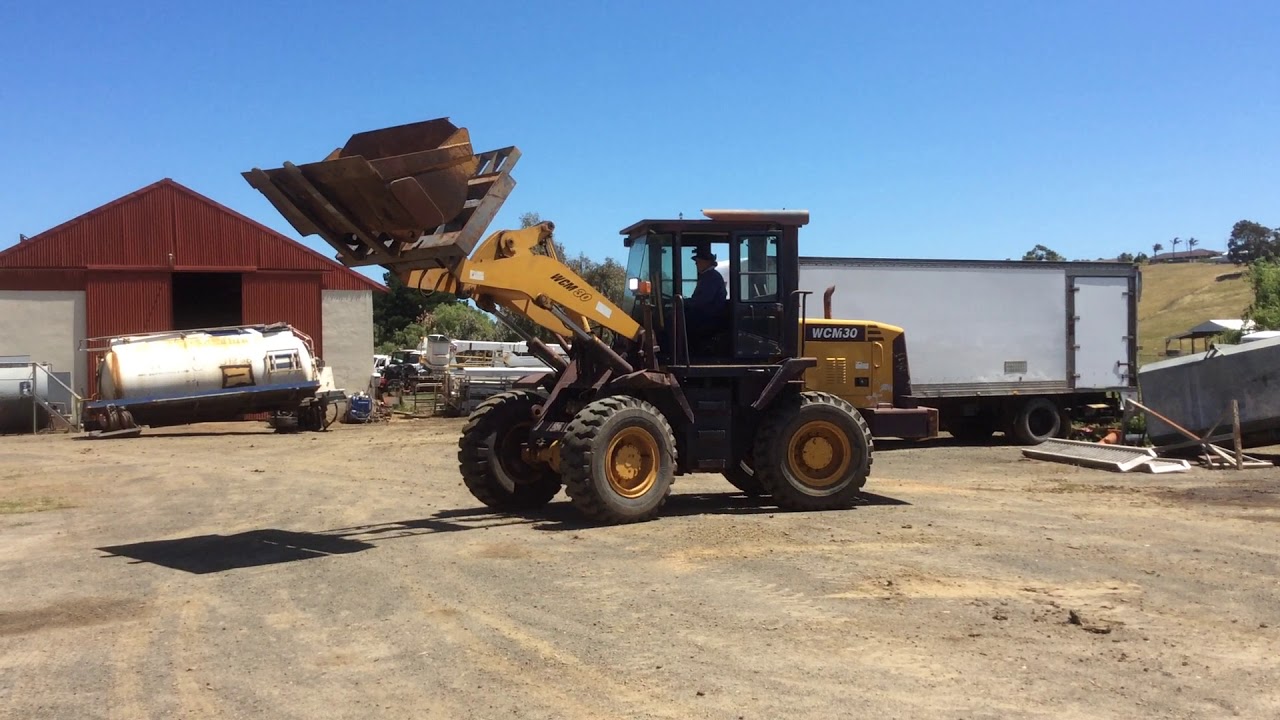 WCM Wheel Loader - YouTube