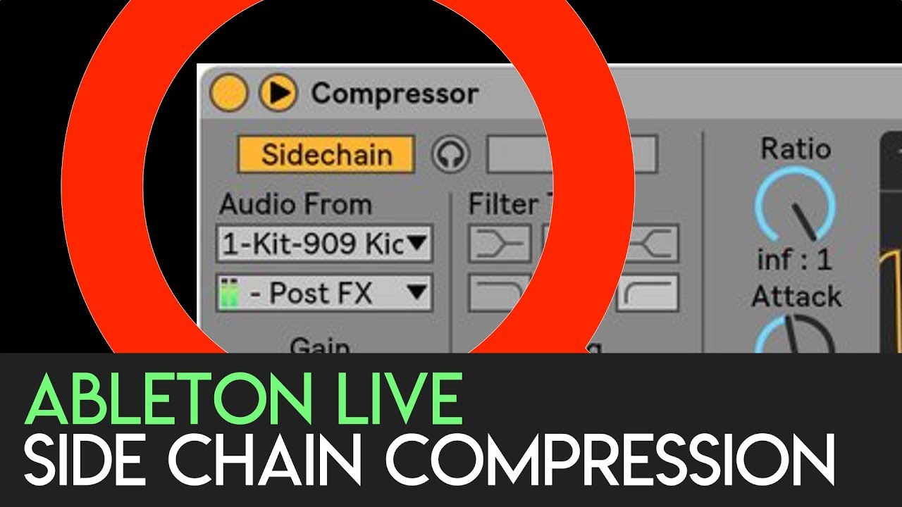 Ableton Live 10.1 Side Chain Compression (Ableton 10.1 Tutorial) - YouTube
