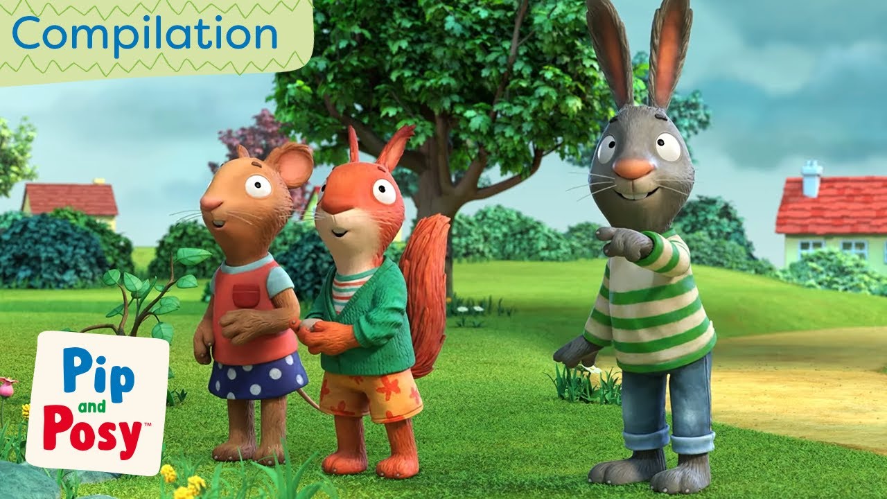 Can Pip and Posy find the Rainbow treasure? @pipandposy | Compilation ...