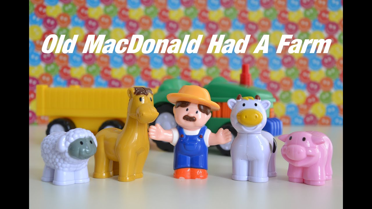 Animals On The Farm | Old MacDonald Had A Farm - YouTube