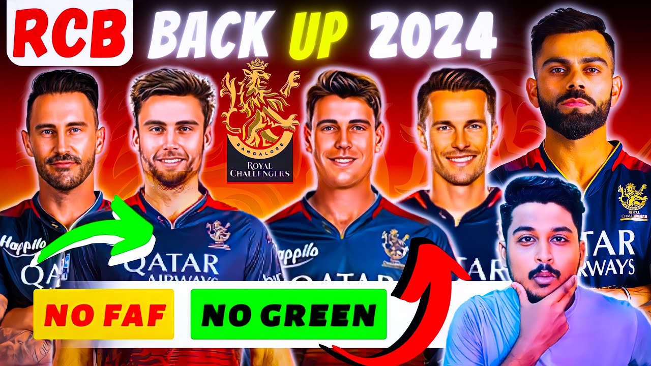 RCB Best "BACK-UP" Players 2024/ RCB Playing 11 2024/ WILL JACKS ...