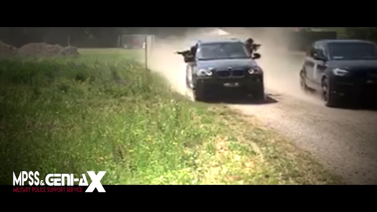 Counter Ambush Team in action during the Close Protection Course ...