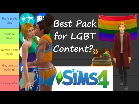 Ranking Every Sims 4 Pack on LGBTQ+ Representation 🏳️‍🌈