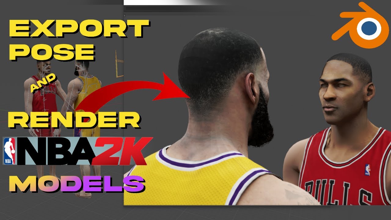 [Blender tutorial] Export and RIG NBA 2K CHARACTERS in 15 minutes - YouTube