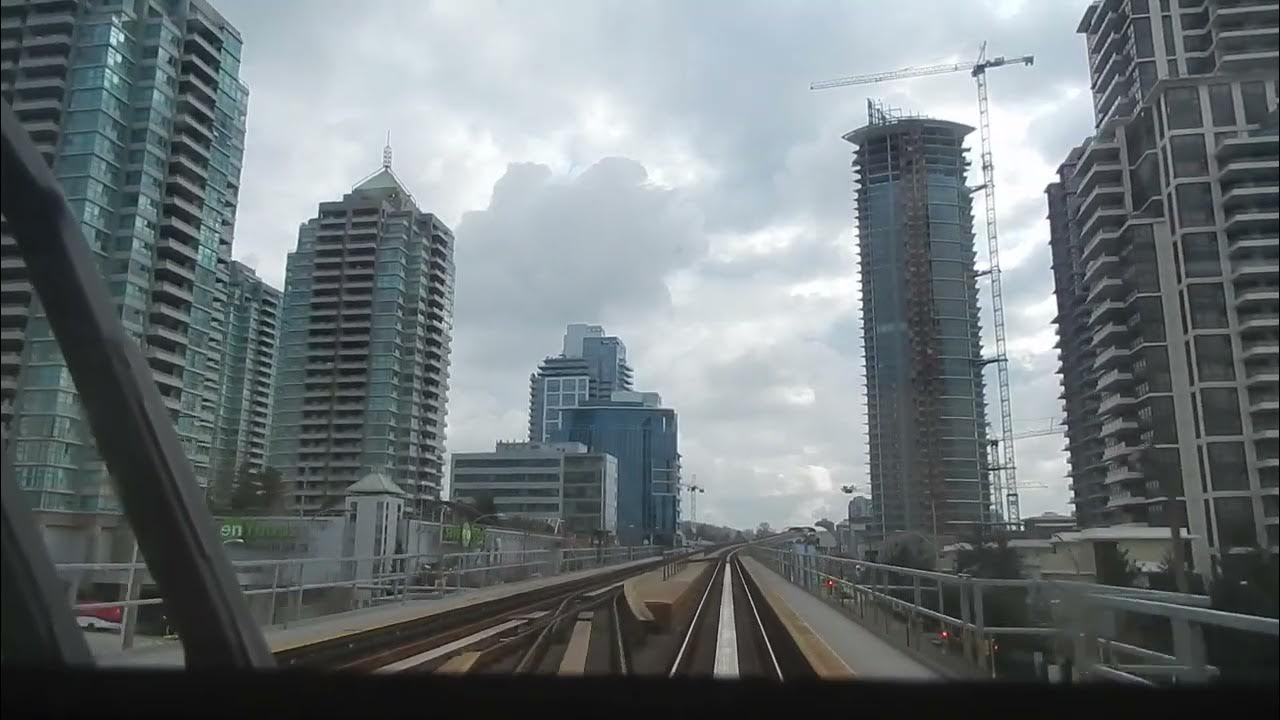 Riding the SKyTrain in Vancouver - YouTube