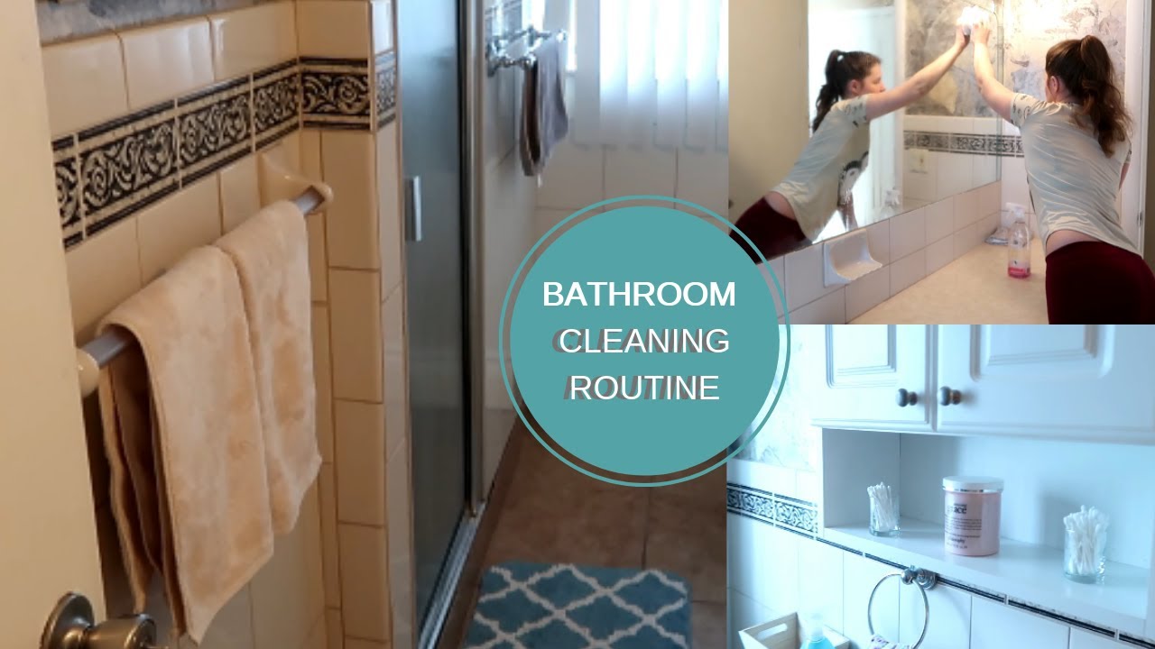 BATHROOM DEEP CLEAN ROUTINE // CLEAN WITH ME 2019 // ULTIMATE CLEAN ...