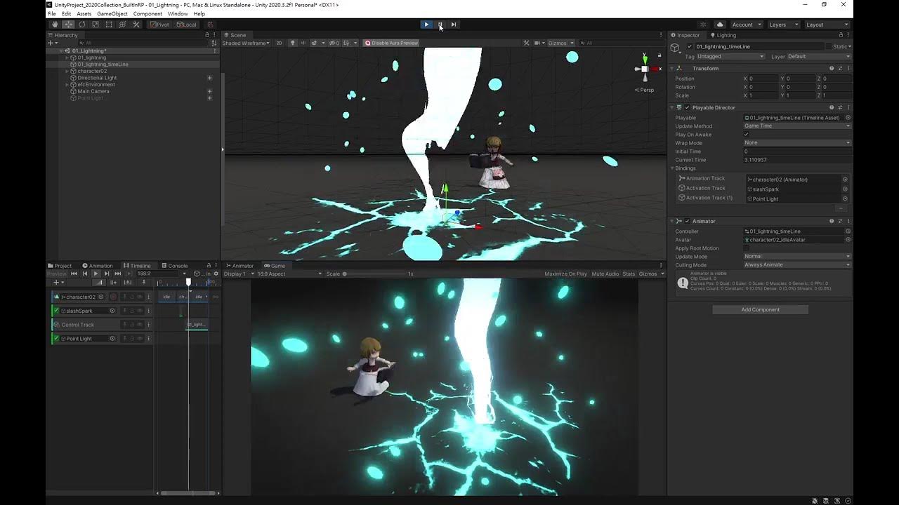 Unity VFX training with Amplify Shader：lightning - YouTube
