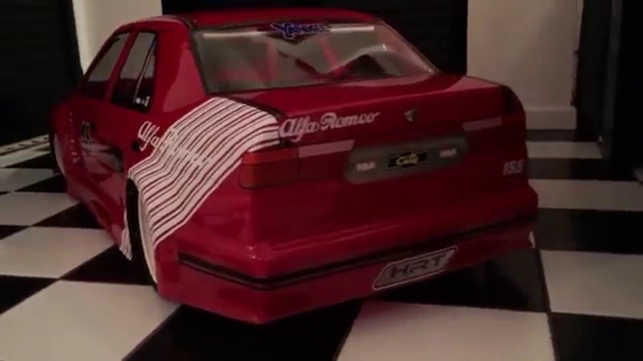 Yankee RC 1/4 quaterscale Alfa DTM 155 - YouTube