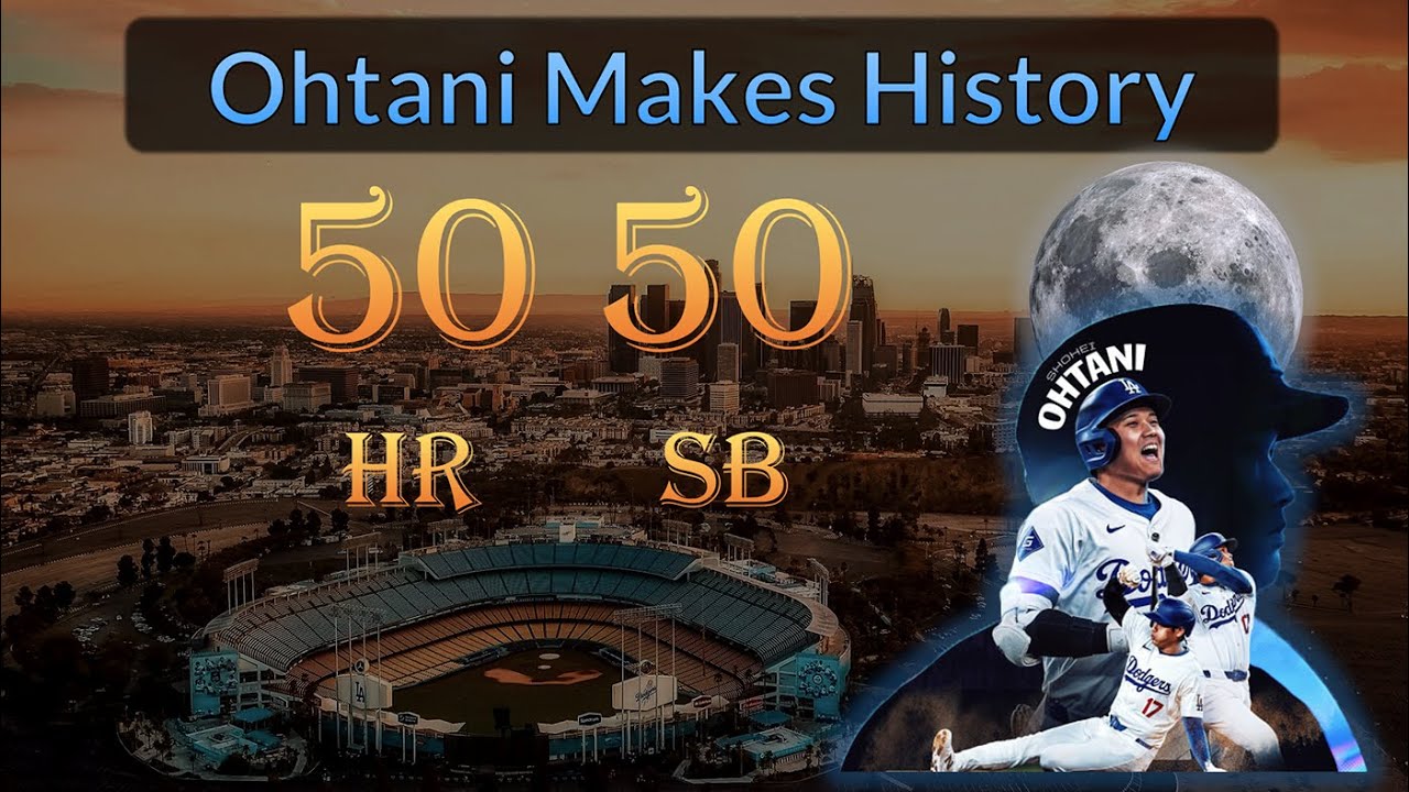 Ohtani does the Unprecedented in Miami - How the Moon scripts our sports - YouTube