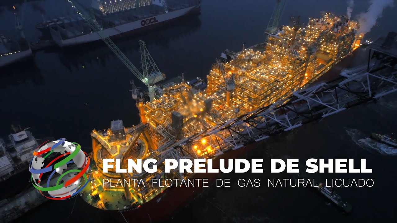 PRELUDE FLNG de SHELL, una maravillosa obra de la INGENIERIA - YouTube