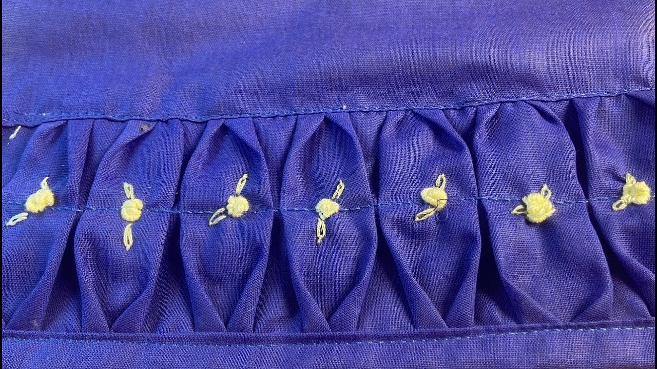 Make and sew fabric trims - YouTube