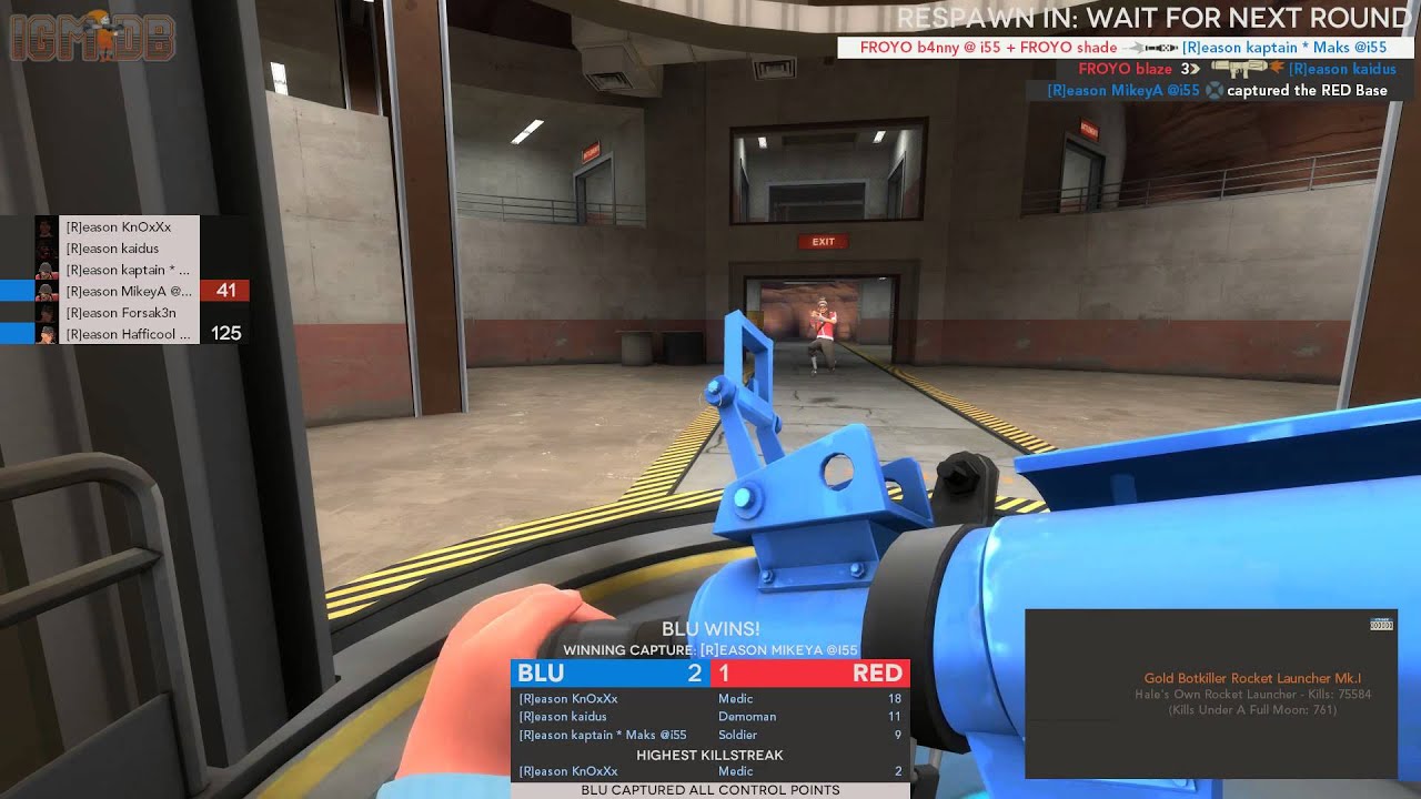 Team Fortress 2: Insomnia 55 Consolation Final - [R]eason v Froyotech ...