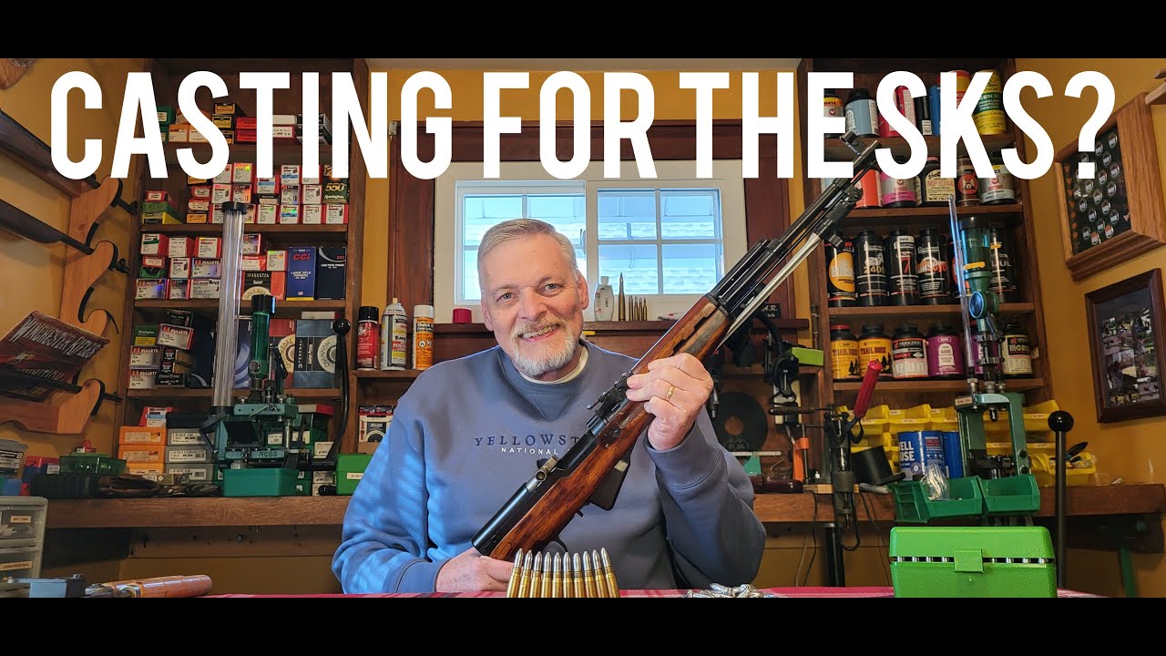 shooting cast bullets in my SKS - YouTube