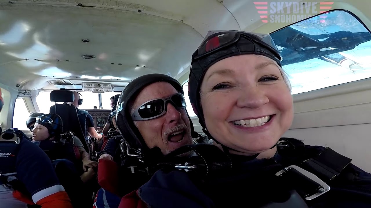 Gina Ketchum's Tandem skydive! - YouTube
