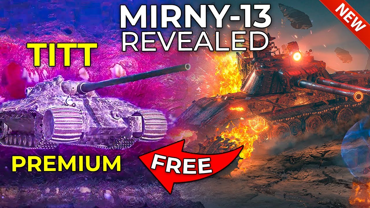 Mirny-13 with FREE TITT Rozanov (Obsidian) in World of Tanks - YouTube